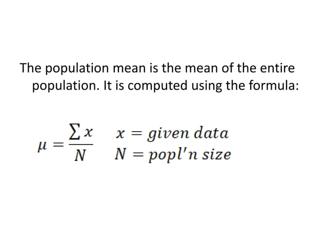 4. parameter and statistic | PPTX