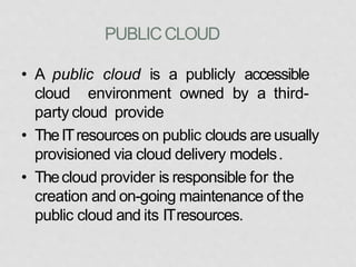 4.cloud Deployment models | PPTX