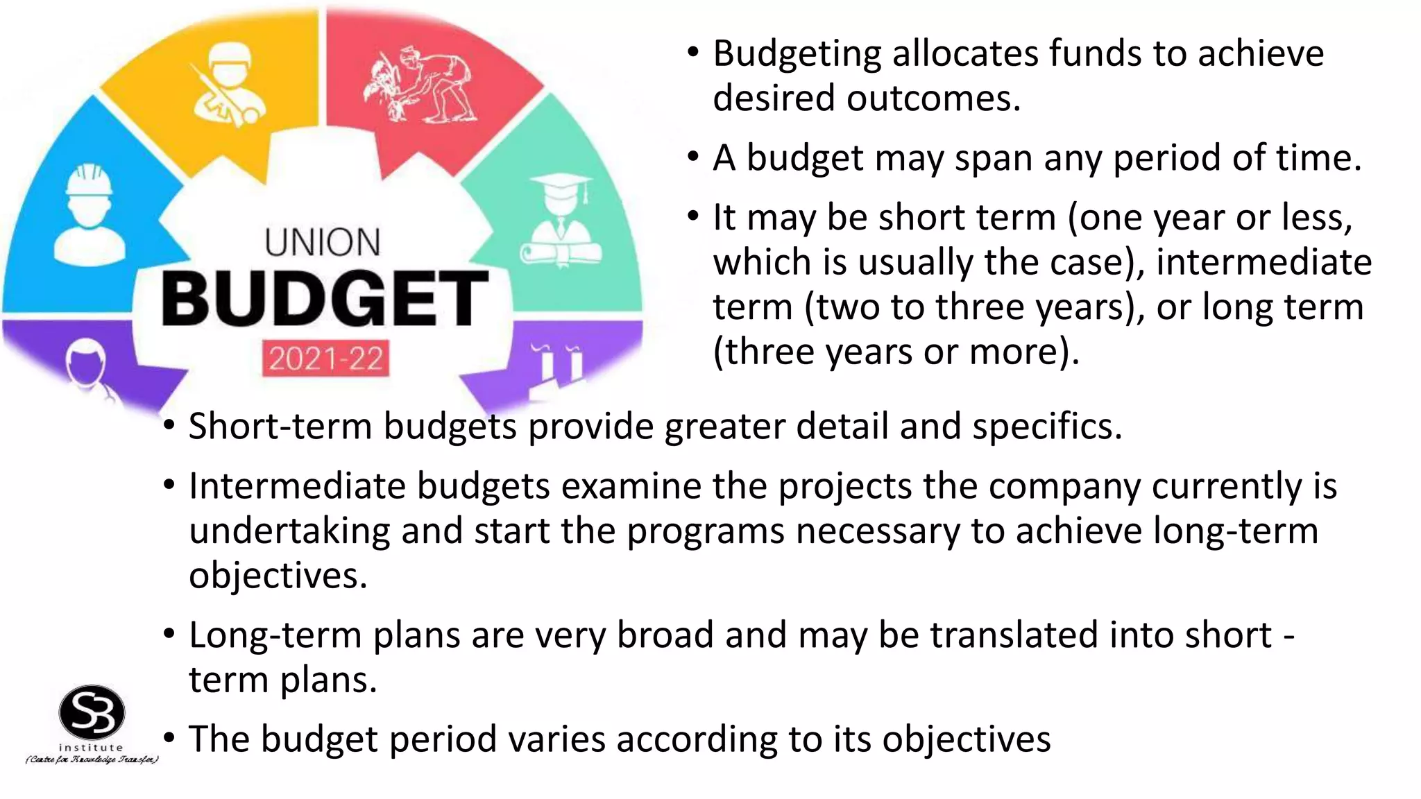 Introduction to budget | PPTX