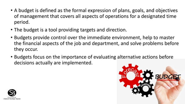 Introduction to budget | PPTX | Business | Business and Finance