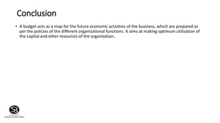 Classification of budget | PPTX