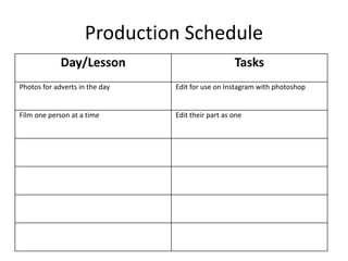 4. pre production (2) | PPT