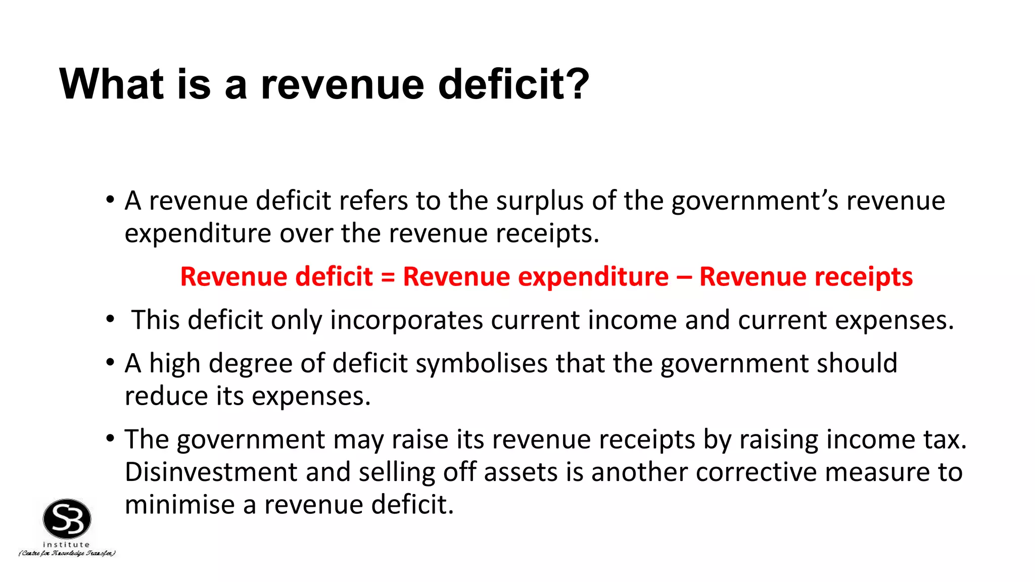 Deficits and its types | PPTX