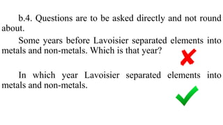 4. one word queston answer | PPT