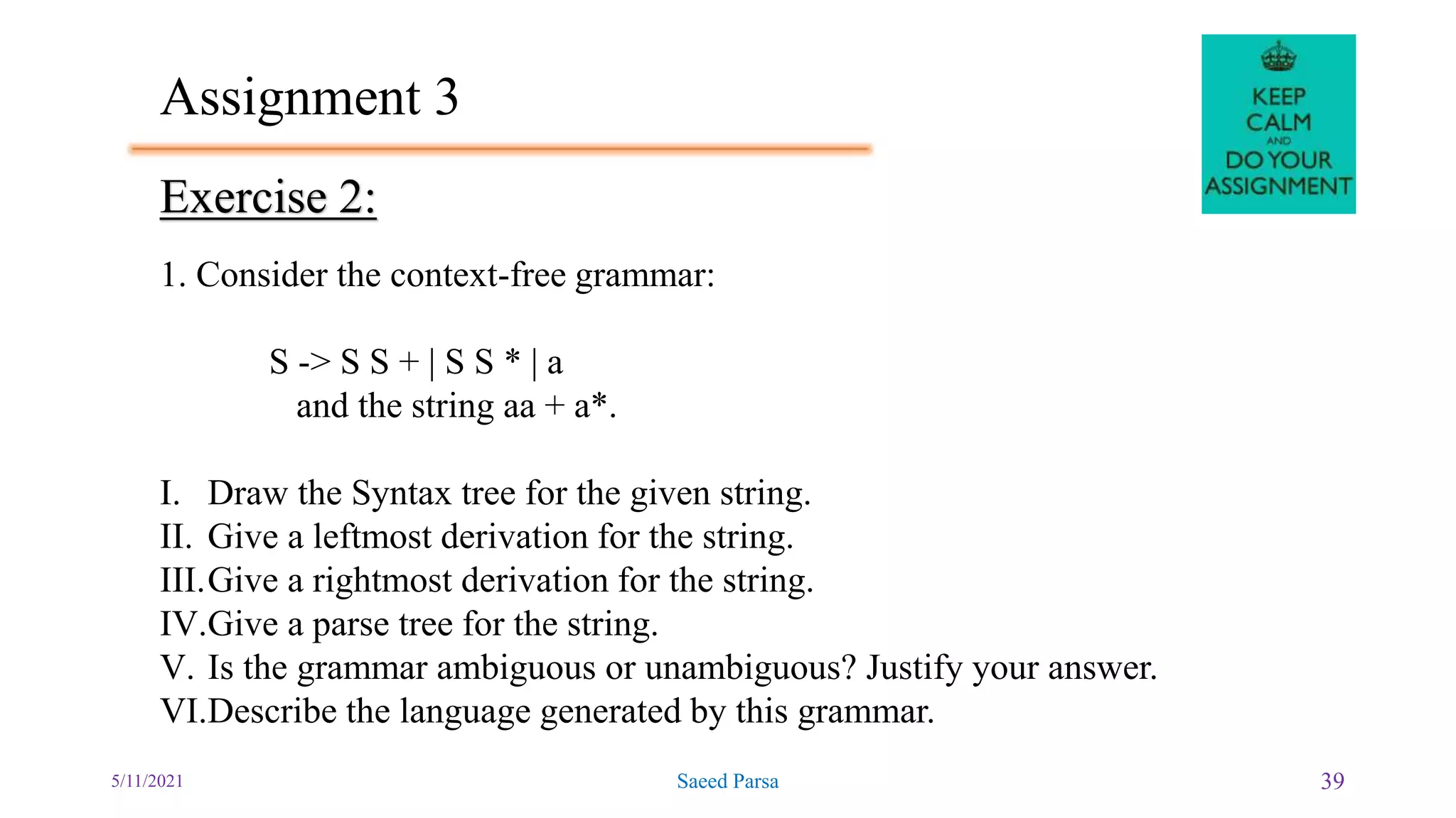 4. languages and grammars | PPT