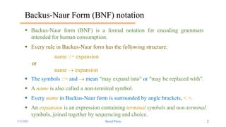 4. languages and grammars | PPT