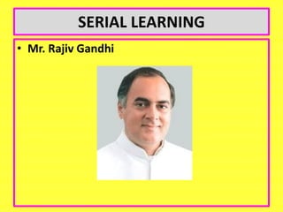 4. unit 1 types of learning | PDF