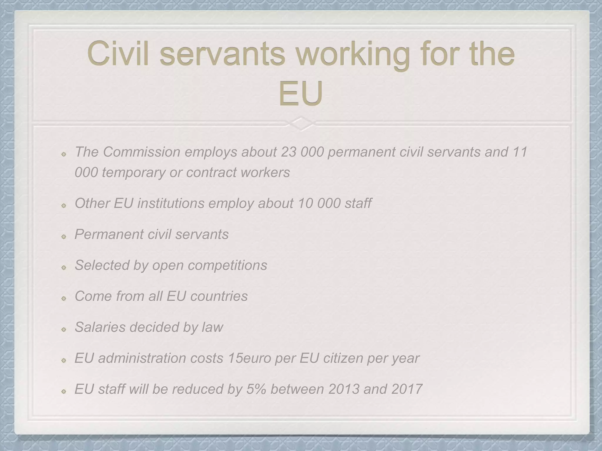 How the European union works | PPTX