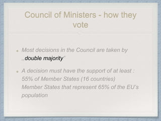 How the European union works | PPTX