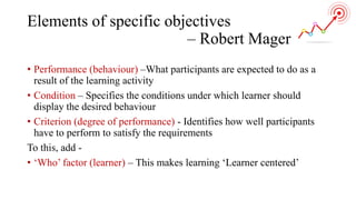 Formulation of Educational Objectives NR | PPTX