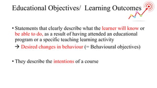 Formulation of Educational Objectives NR | PPTX
