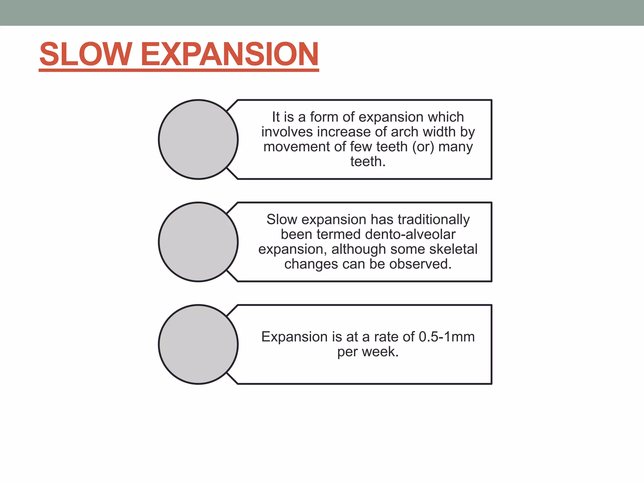 RAPID MAXILLARY EXPANSION VS SLOW MAXILLARY EXPANSION | PPTX