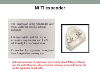 RAPID MAXILLARY EXPANSION VS SLOW MAXILLARY EXPANSION | PPTX