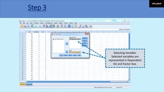 One way anova in spss (procedure and output) | PDF