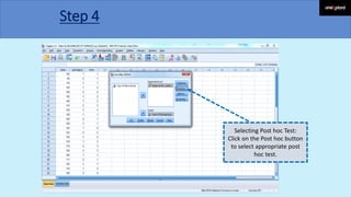 One way anova in spss (procedure and output) | PDF