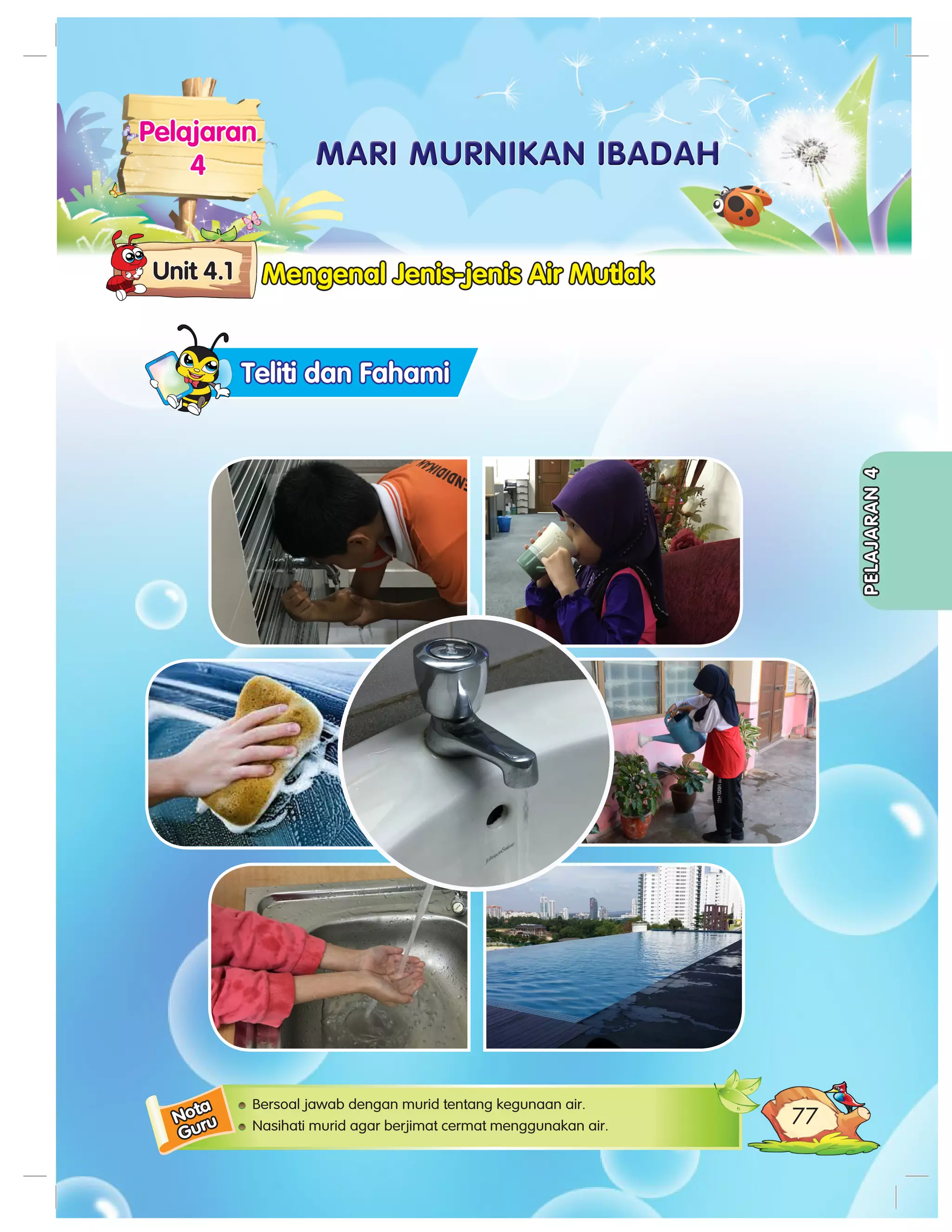 Mari mengenal jenis jenis air mutlak Tahun 1 | PDF