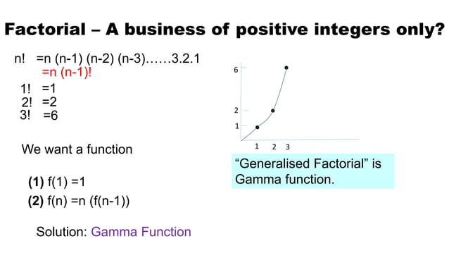Gamma function | PPTX