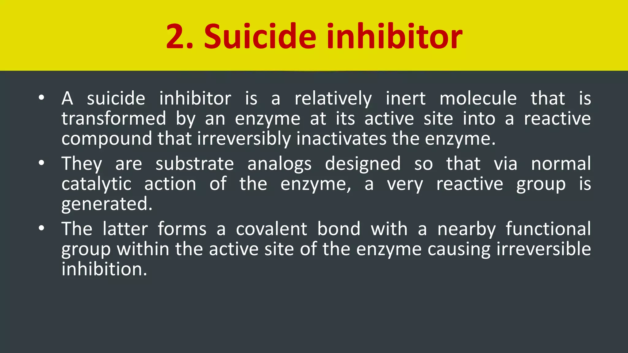 Enzyme inhibition - Competitive, Non- Competitive, Uncompetitive ...
