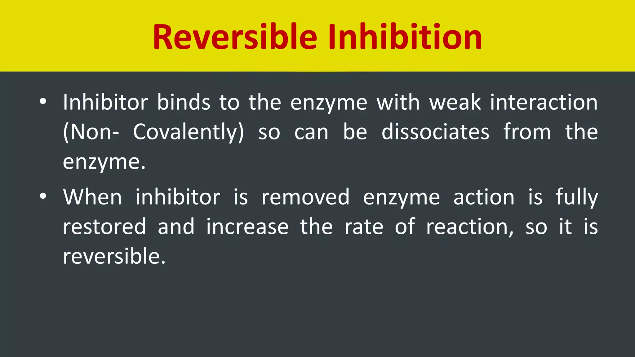 Enzyme inhibition - Competitive, Non- Competitive, Uncompetitive ...