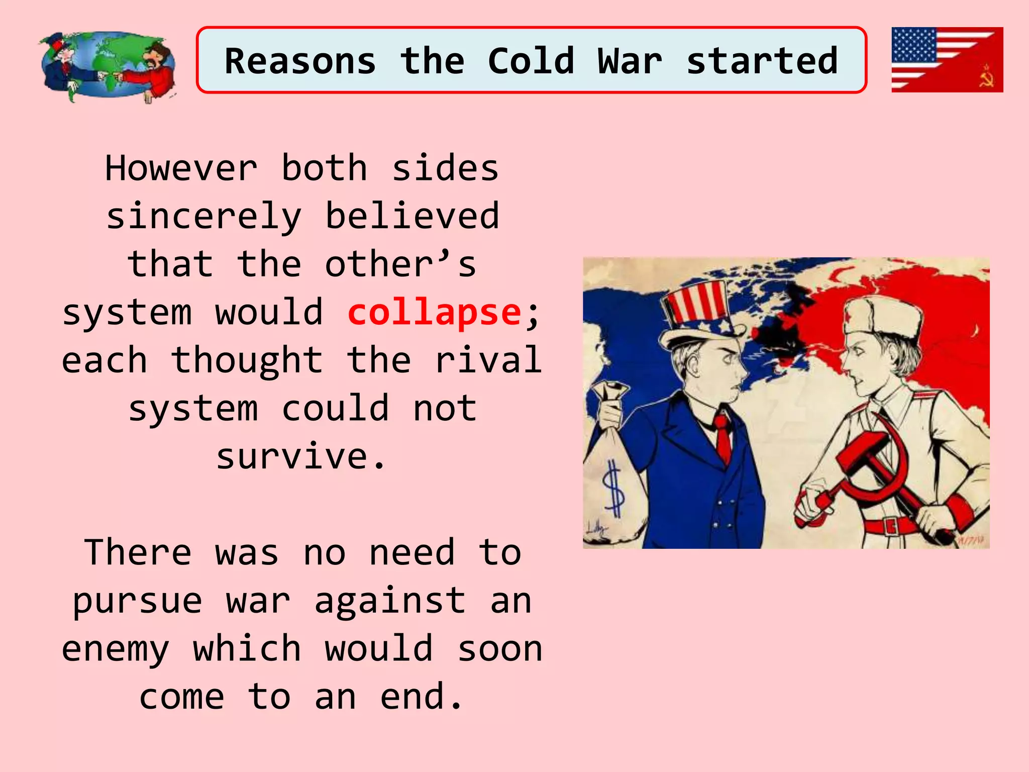 Causes of the Cold War - ideological differences | PPTX