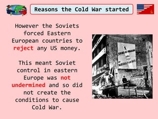 Causes of the Cold War - ideological differences | PPTX
