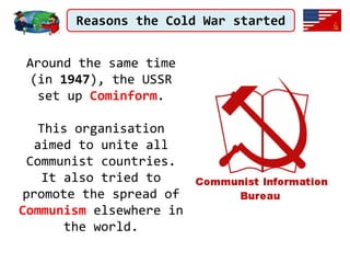 Causes of the Cold War - ideological differences | PPTX