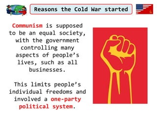 Causes of the Cold War - ideological differences | PPTX