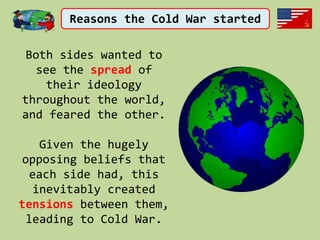 Causes of the Cold War - ideological differences | PPTX