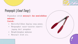 Perkakas Penyediaan Makanan | PPTX
