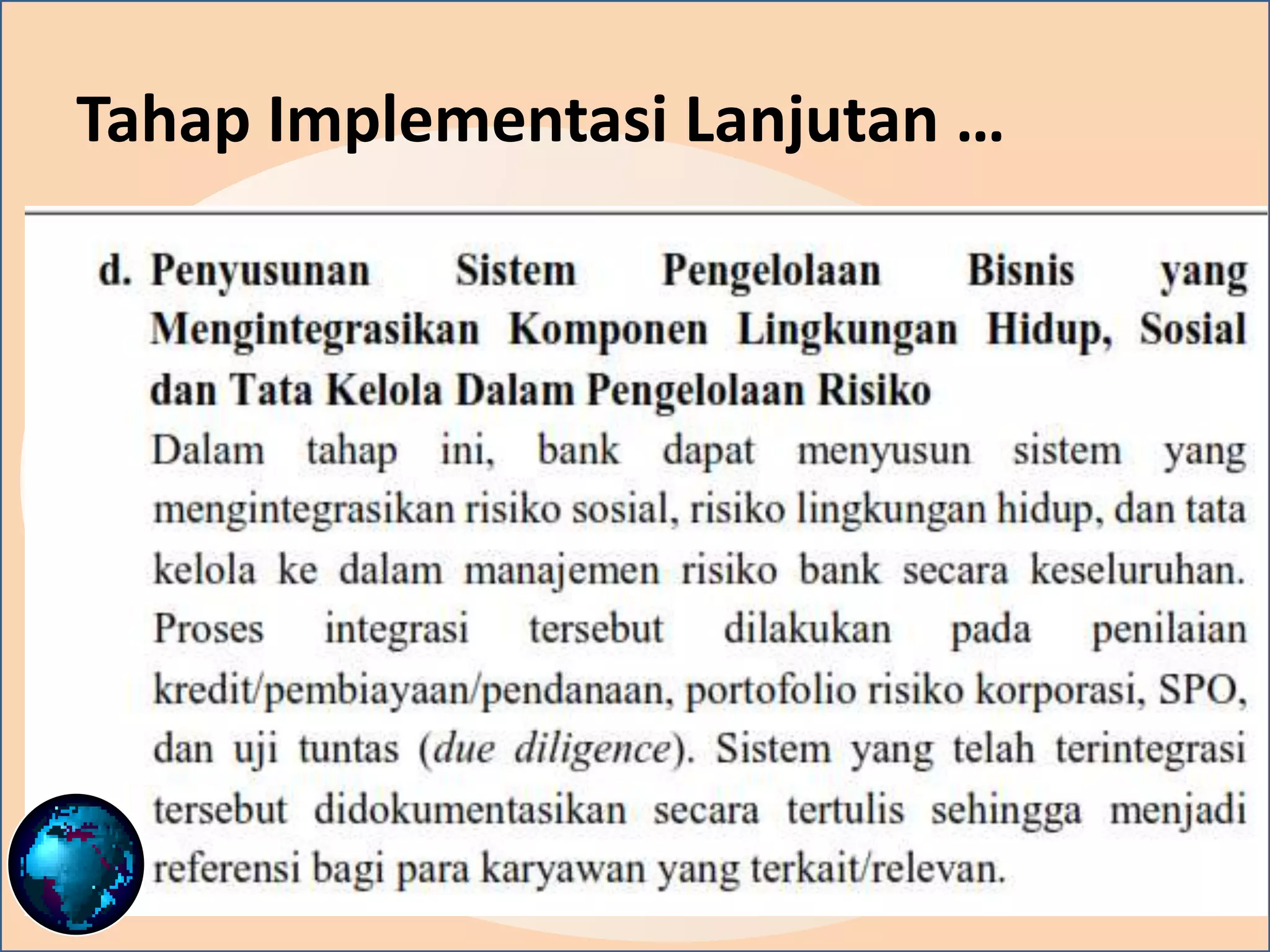 Langkah Strategis dalam Implementasi Program Berkelanjutan | PPTX