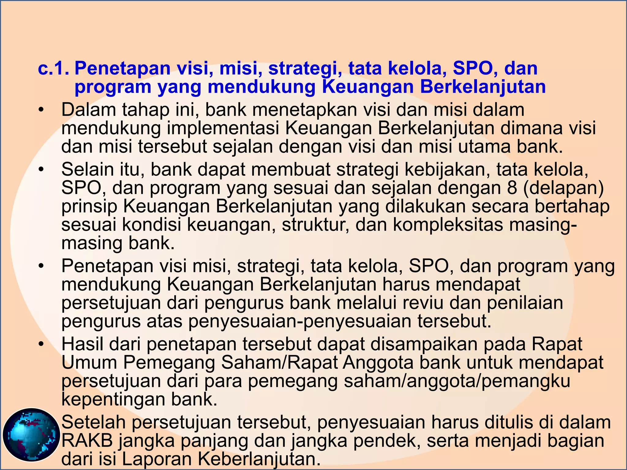 Langkah Strategis dalam Implementasi Program Berkelanjutan | PPTX
