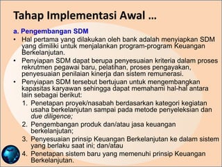 Langkah Strategis dalam Implementasi Program Berkelanjutan | PPTX