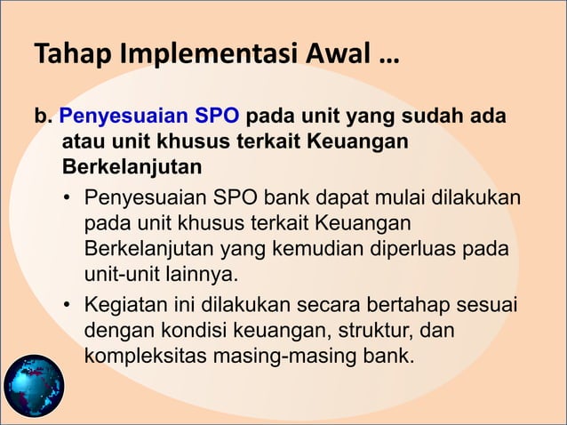 Langkah Strategis dalam Implementasi Program Berkelanjutan | PPTX