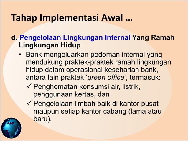 Langkah Strategis dalam Implementasi Program Berkelanjutan | PPTX