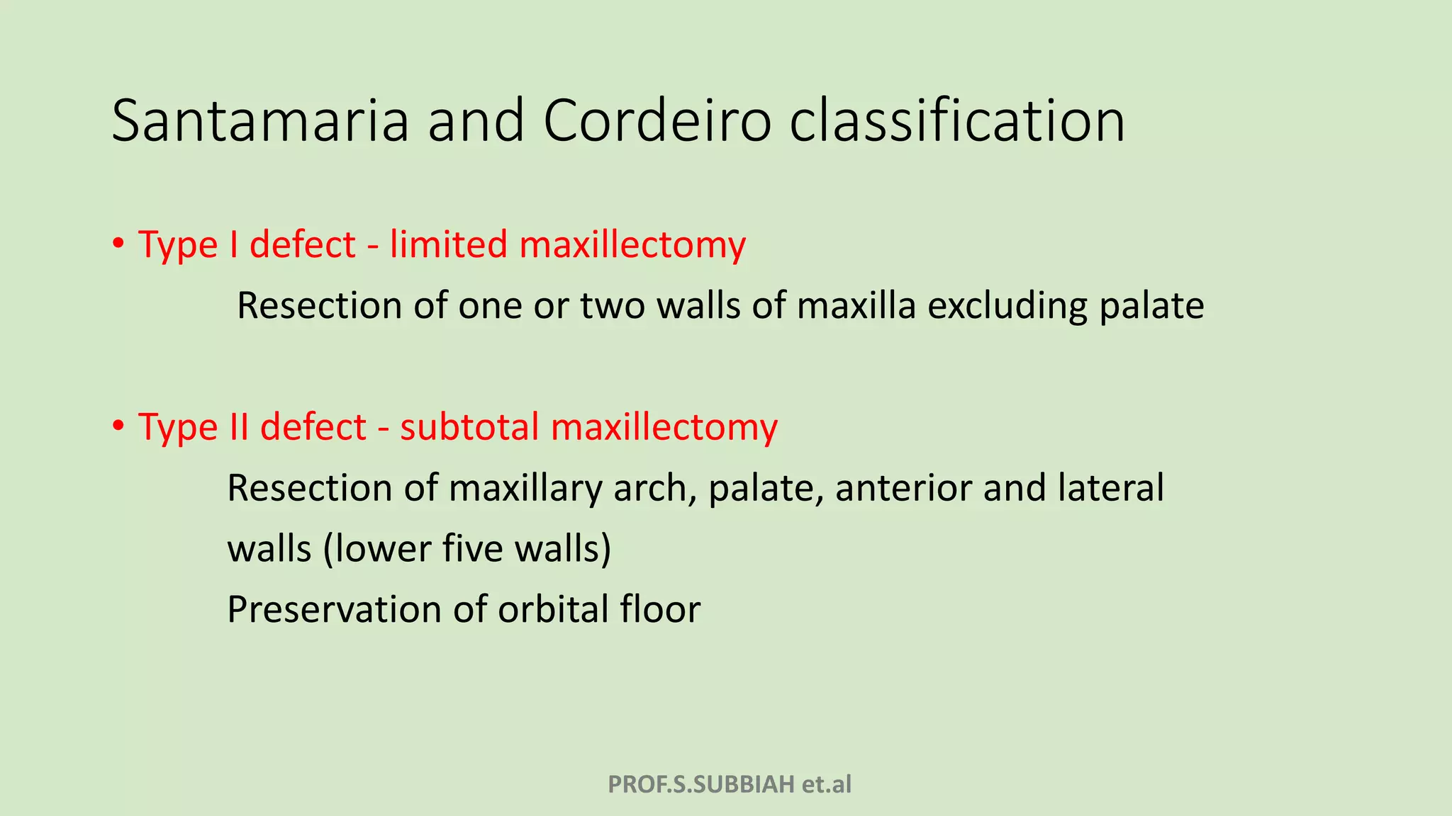 MAXILLECTOMY | PPTX