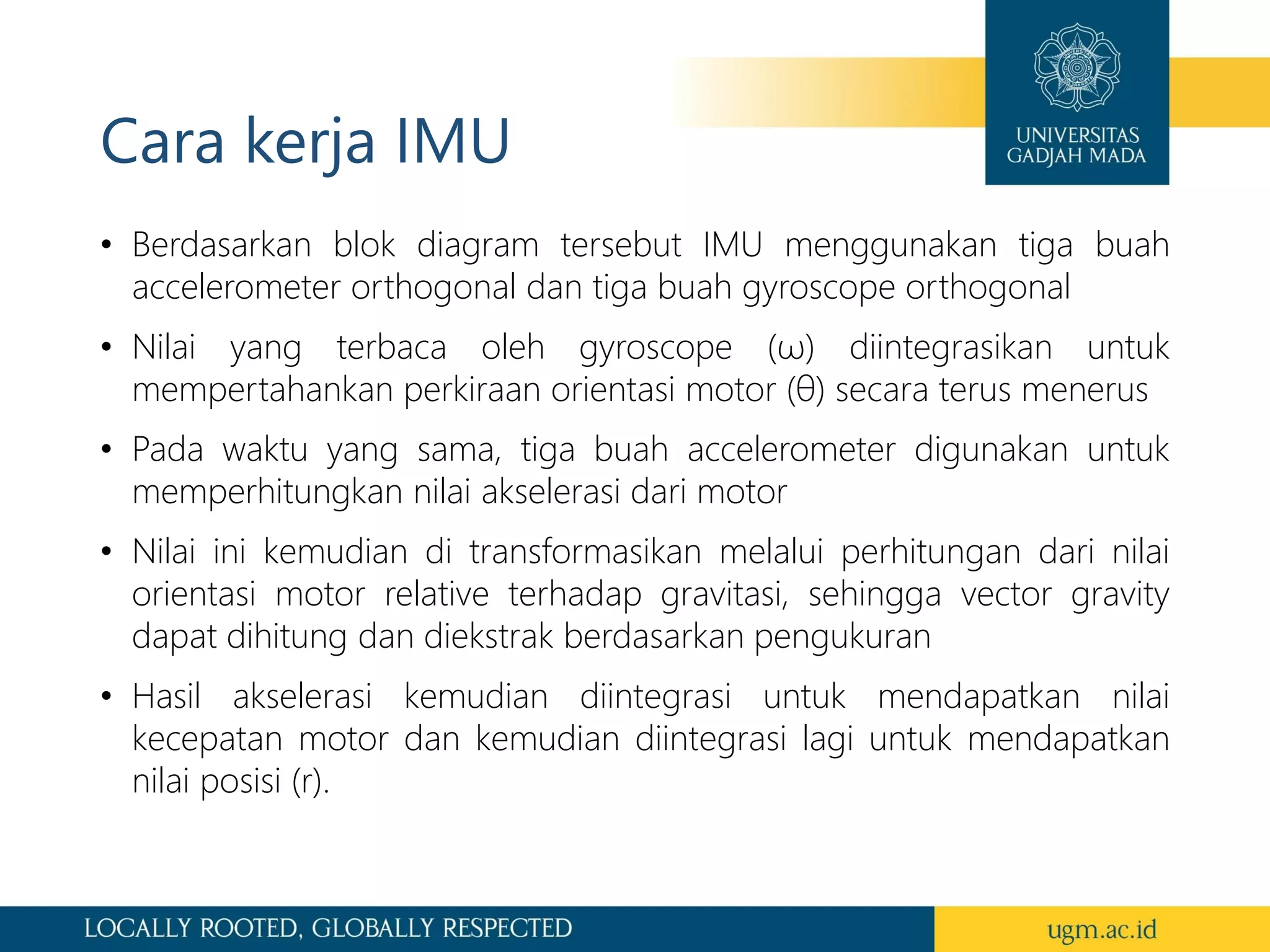 Sensor Orientasi (IMU, INS dan Gyro) | PDF