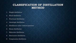 DISTILLATION | PPTX