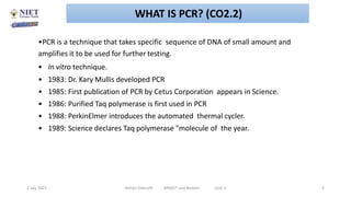 Brief Introduction to PCR | PPTX