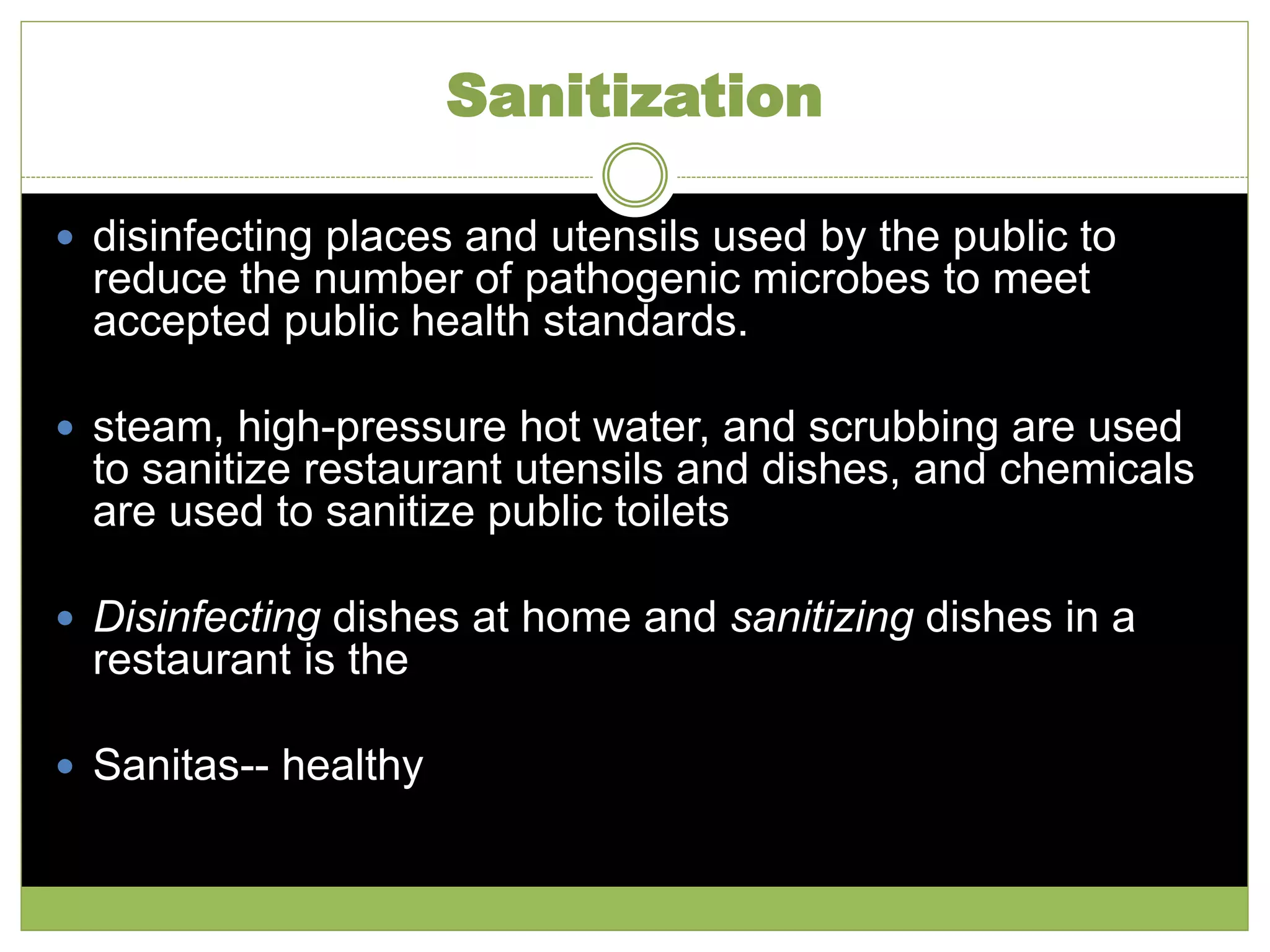Controlling Microbial Growth in the Environment | PPTX