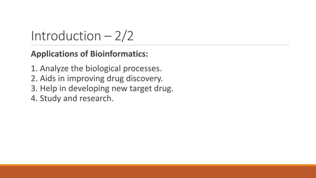 Bioinformatics | PPTX