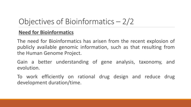 Bioinformatics | PPTX