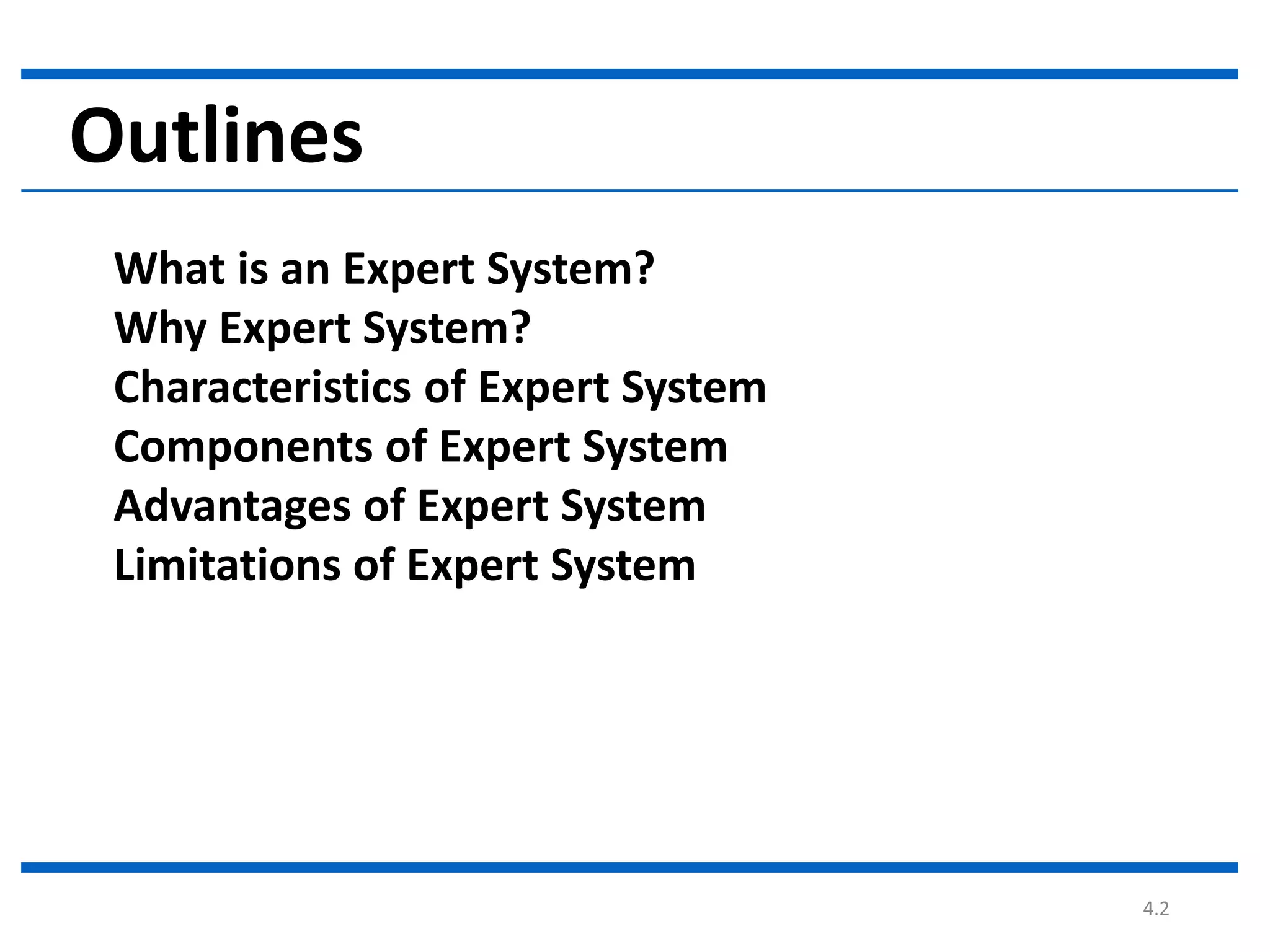 4.component of expert system | PPTX