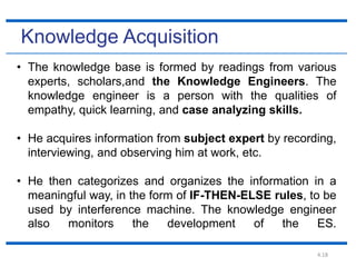 4.component of expert system | PPTX