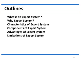 4.component of expert system | PPTX | Databases | Computer Software and ...