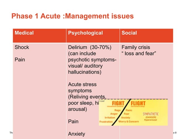 Psychological Management of Burns | PPTX | Mental Health | Diseases and ...
