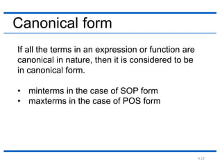 4.logic functions | PPTX