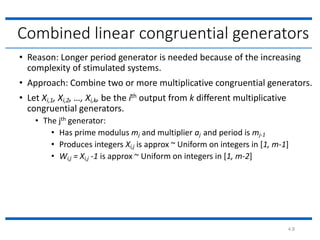 4. random number and it's generating techniques | PPT