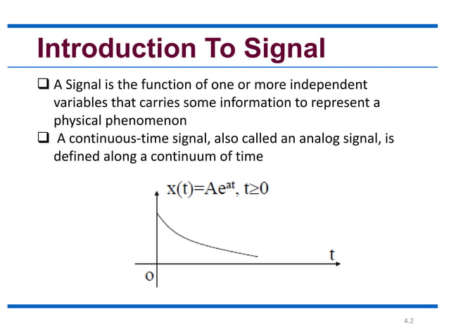 4. operations of signals | PPTX | Technology & Computing