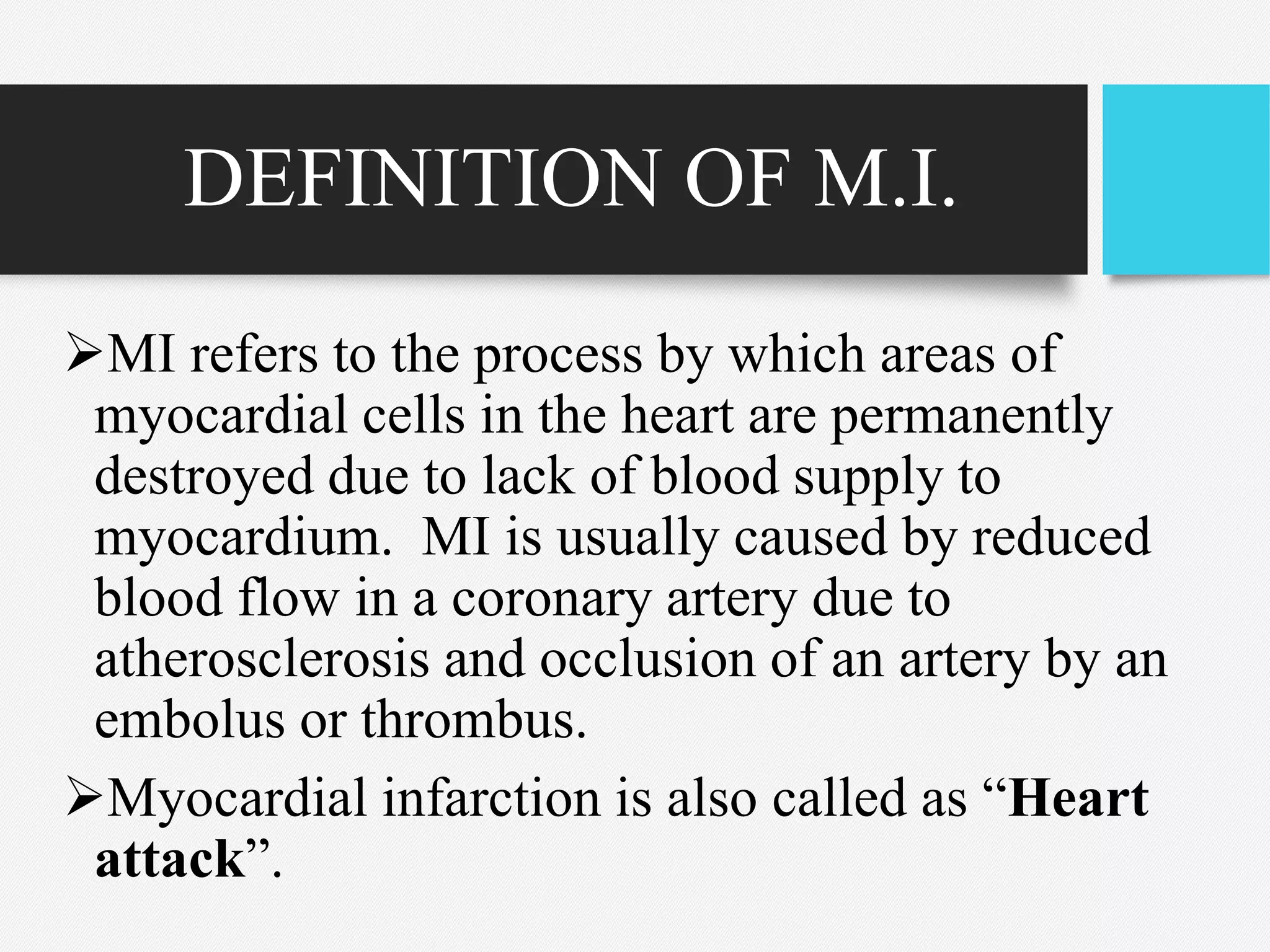 4. nursing manahement patient with myocardial infarction | PPTX