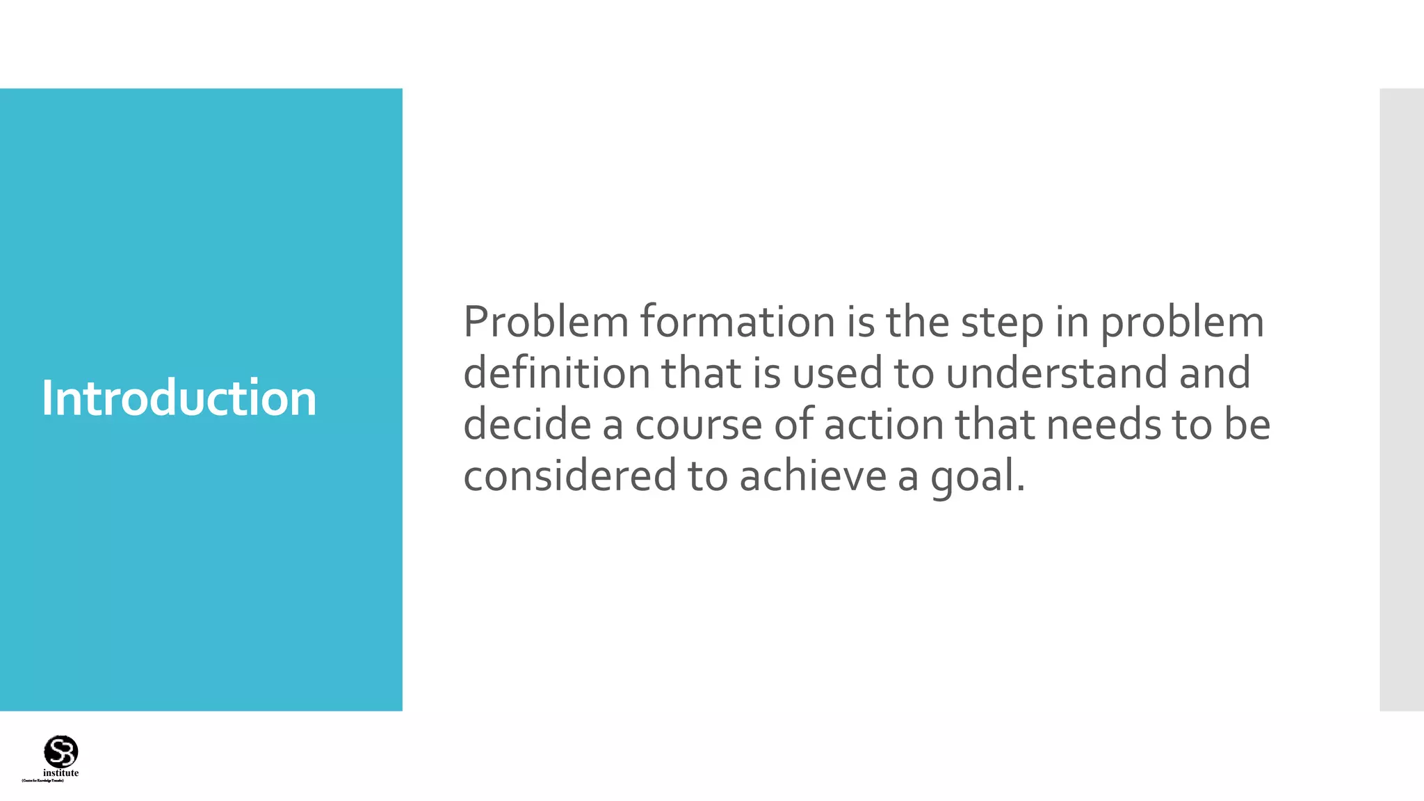 Problem Formulation in Artificial Inteligence Projects | PPTX
